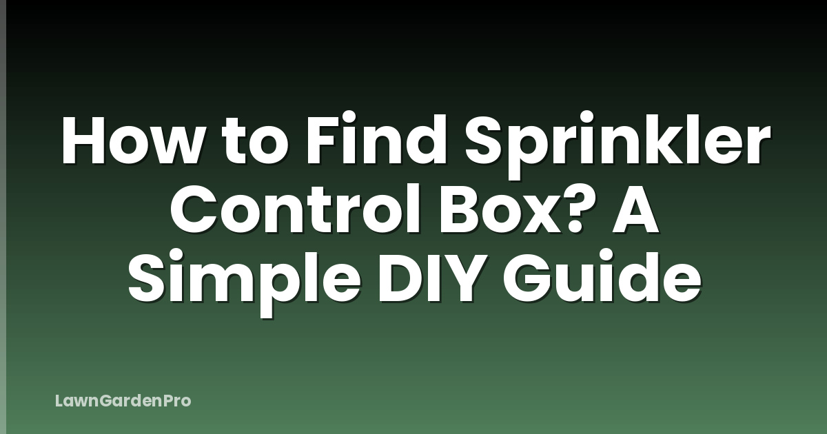How to Set up Lawn Tractor Sprinkler ? A Simple DIY Guide - LawnGardenPro