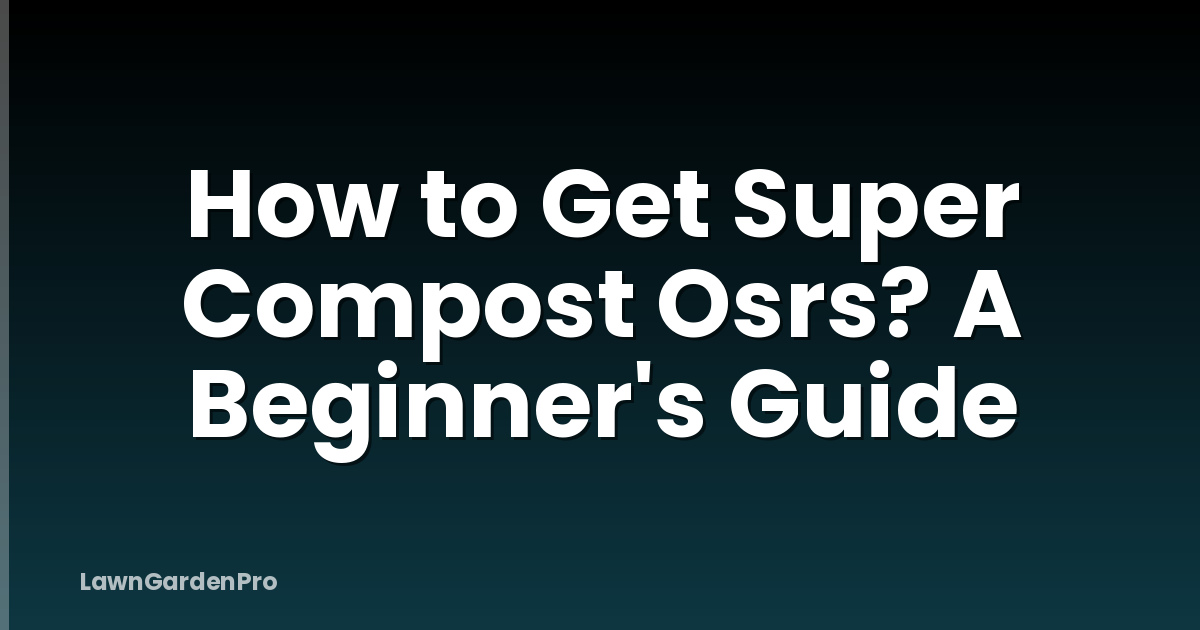 Does Compost Get Moldy? Common Causes Explained - LawnGardenPro