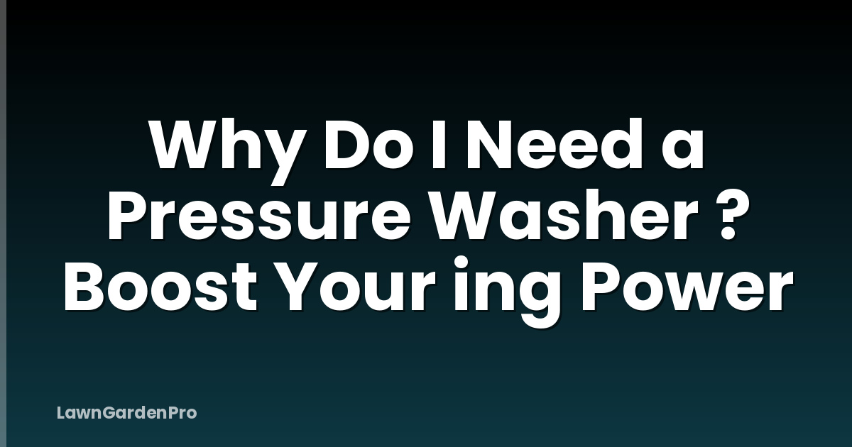 Can a Pressure Washer Cut You? Safety Precautions to Avoid Injury ...